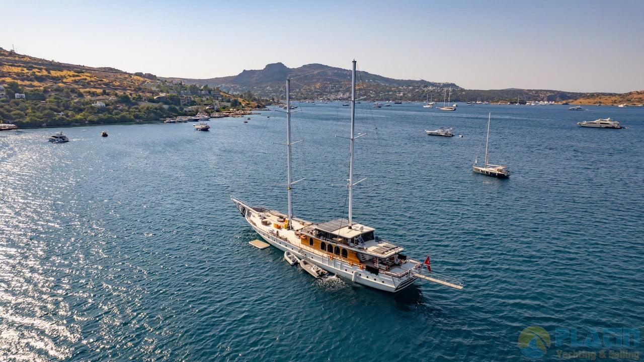 Bodrum Göcek Itinéraire de croisière bleue de Bodrum